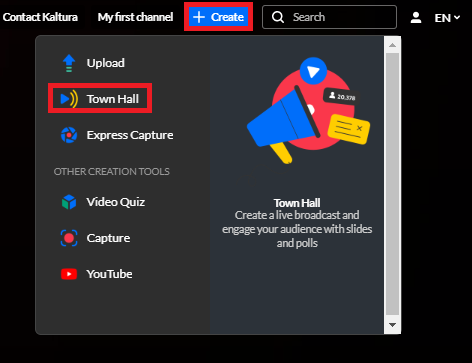 How to create an RTMP stream to Kaltura Mediaspace – CamStreamer Support
